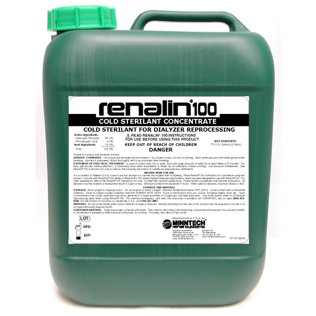 RENALIN™ 100 Cold Sterilant (For International Use Only) | Cantel